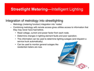 Street Lights - A New Metering Frontier | PPTX