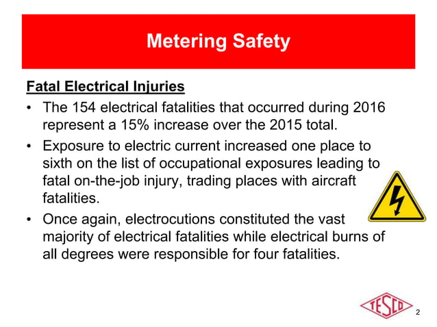 Current Metering Safety Topics | PPT