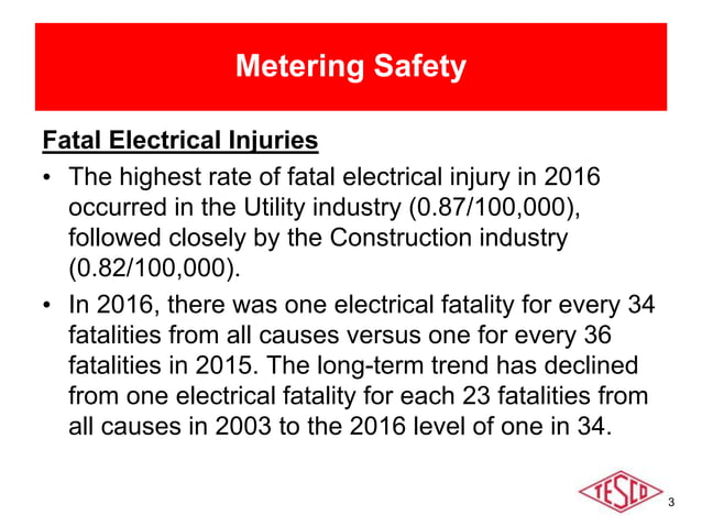 Current Metering Safety Topics | PPT
