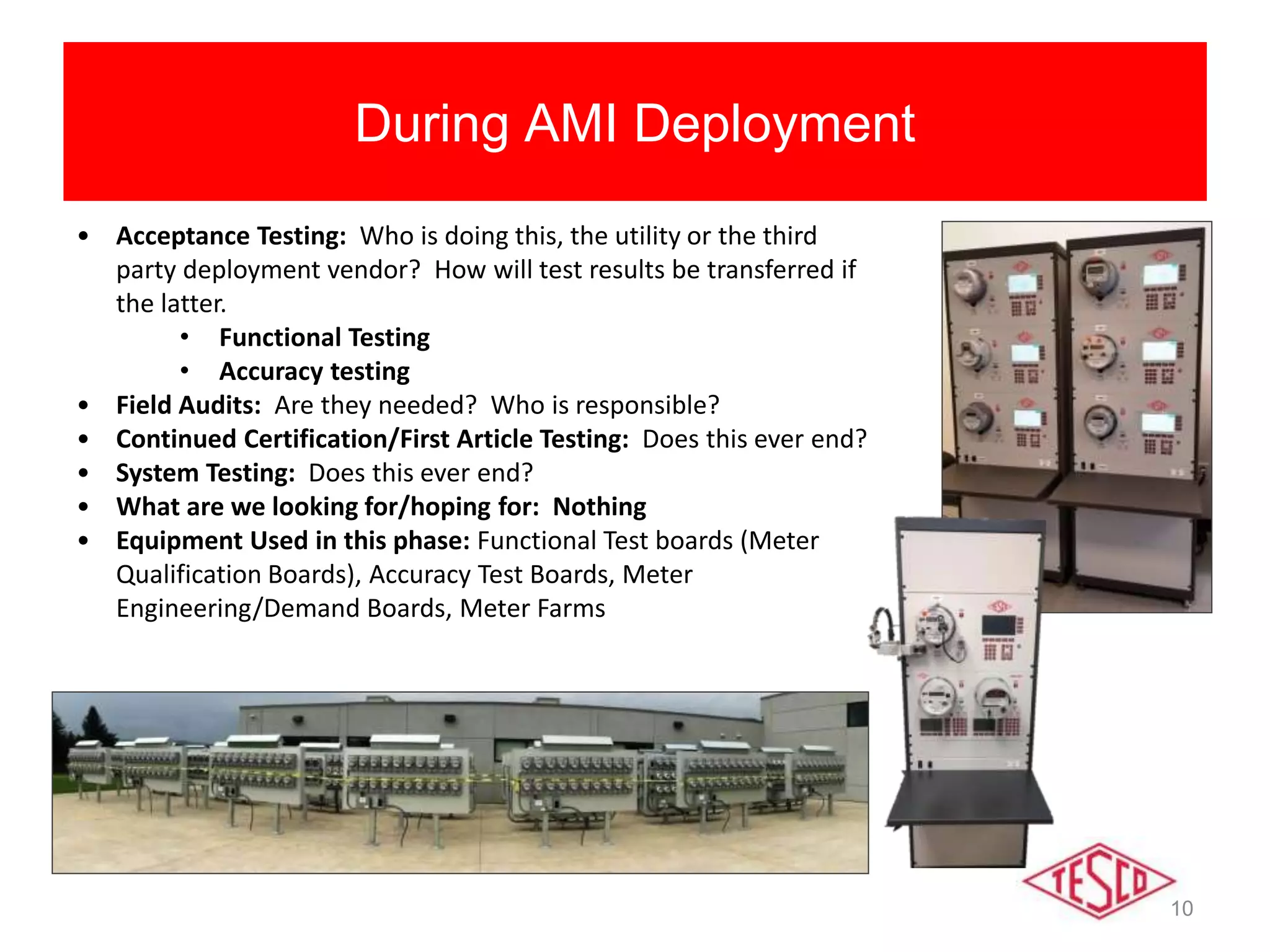 Fundamentals of AMI Testing | PPTX