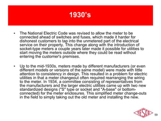 History of Electric Metering | PPTX