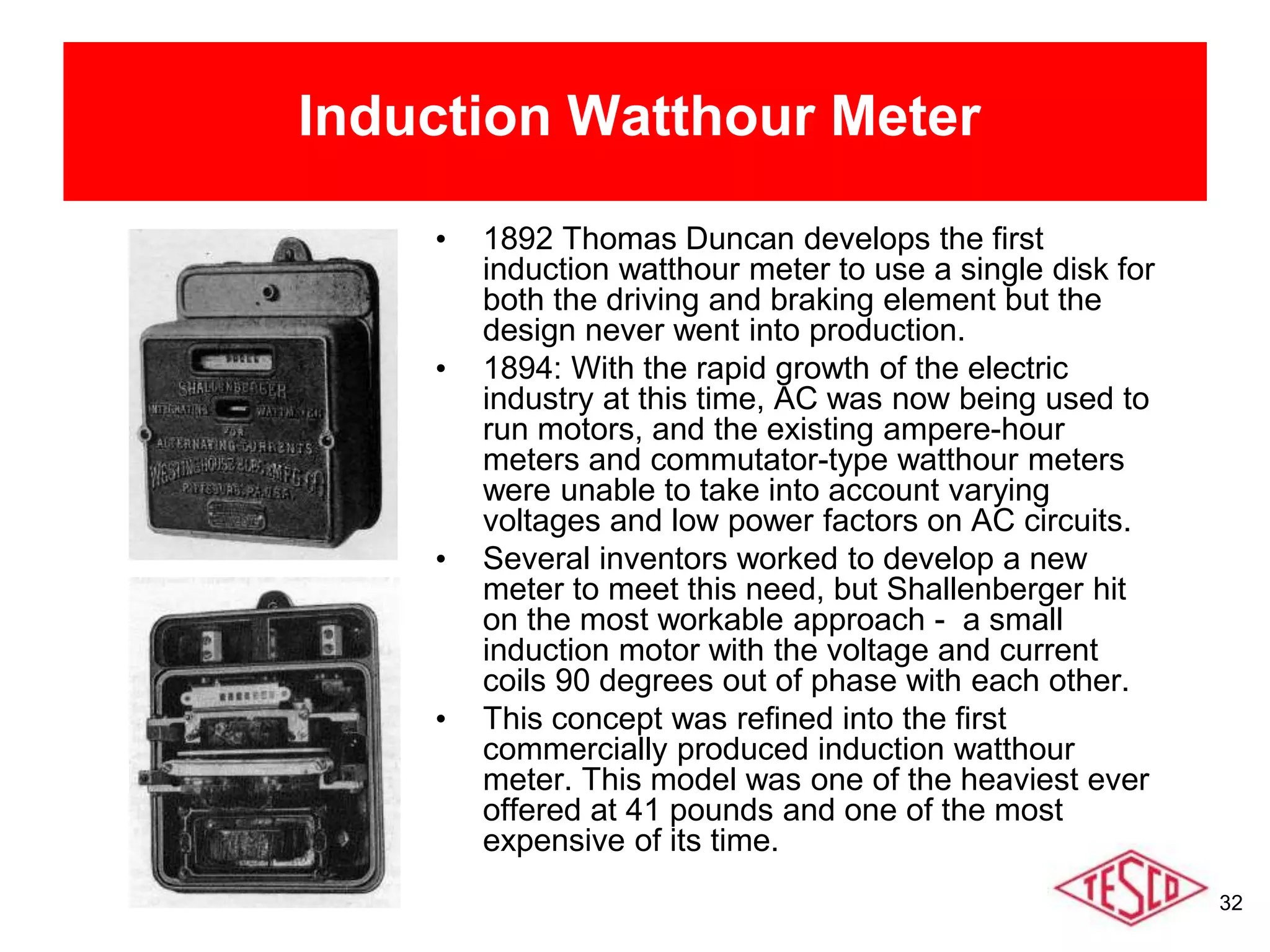 History of Electric Metering | PPT
