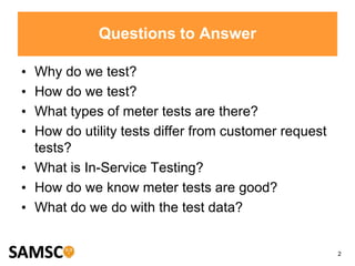 Meter Testing 101 | PPTX