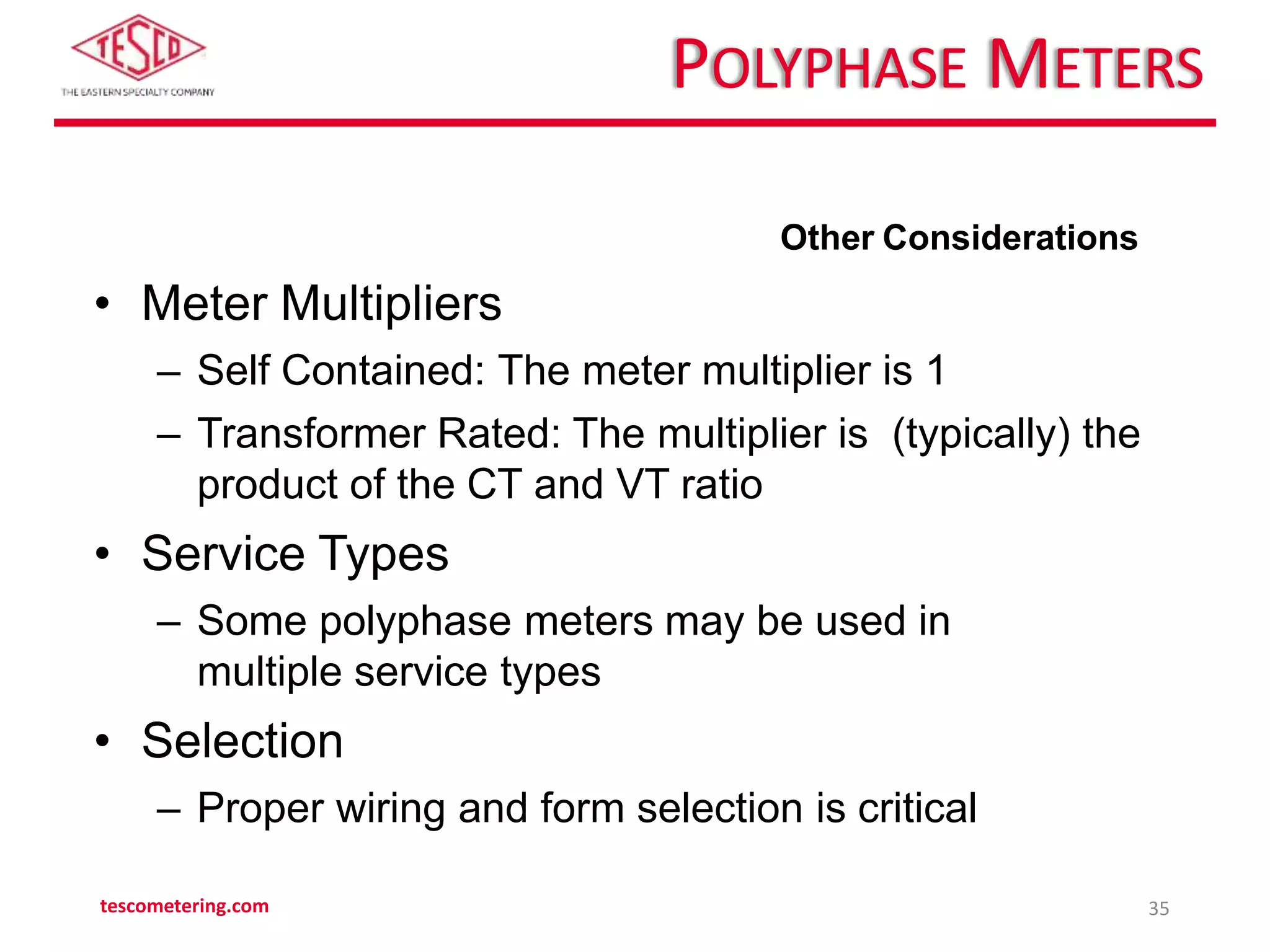 Polyphase Metering 101 | PPTX
