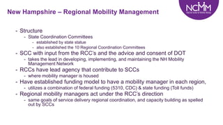 Regional Mobility Management Approaches and Partnerships | PPT