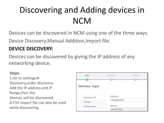 Overview and features of NCM | PPTX