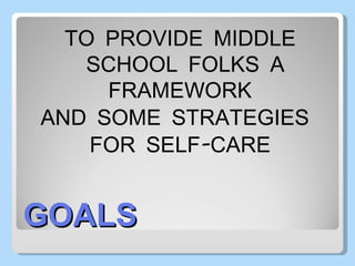 Teacher Self-Care: It's a Balancing Act! | PPT