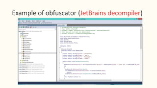 Obfuscator | PPT | Computing | Technology & Computing