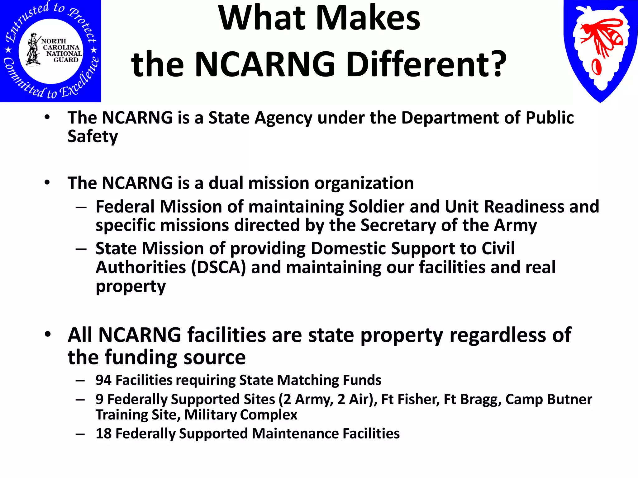 NC National Guard Brief | PDF