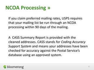 All About NCOA | PPTX
