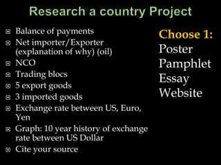 Nco and exchange rates | PPT