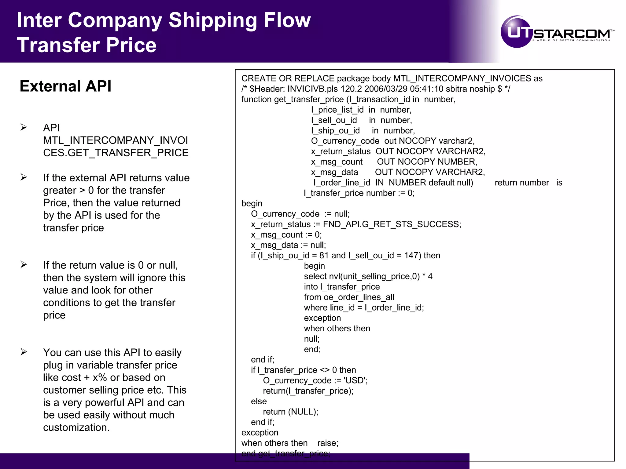 R12 Intercompany Flow | PPT