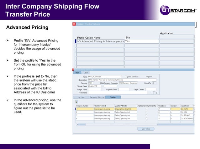 R12 Intercompany Flow | PPT | Business Accounting & Finance | Business