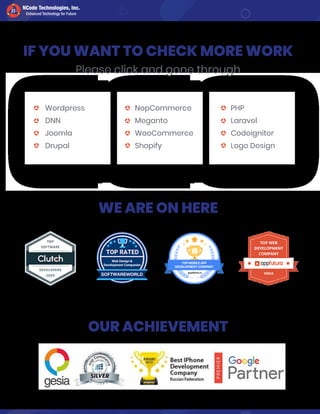 NCode Technologies Inc Portfolio | PDF