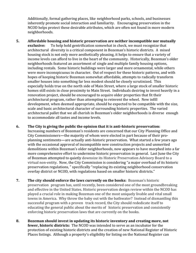 Ncod talking points | PDF