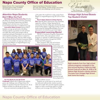 Back to School in Napa County | PDF