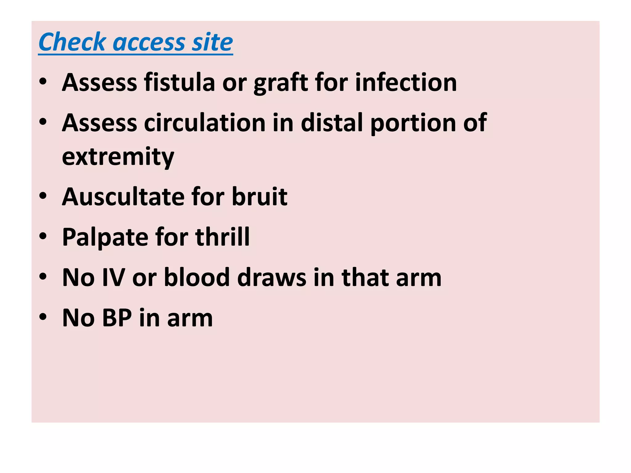 Nursing Care of Patient on Dialysis | PPTX