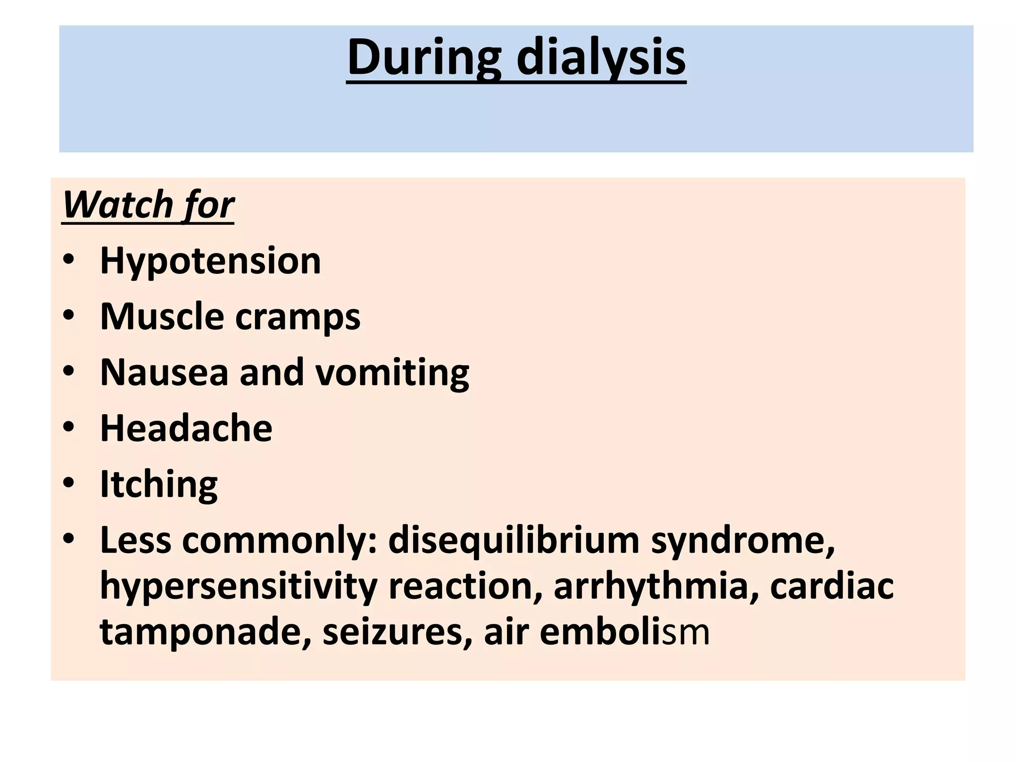Nursing Care of Patient on Dialysis | PPTX