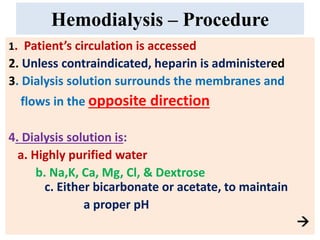 Nursing Care of Patient on Dialysis | PPTX