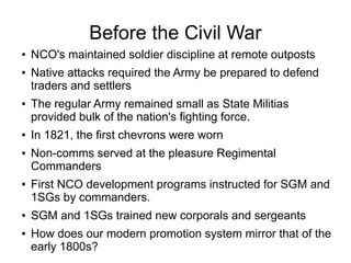 NCO History | PDF