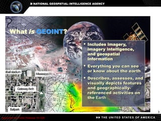 Sharing Geospatial Intelligence and Services | PDF