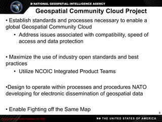 Sharing Geospatial Intelligence and Services | PDF