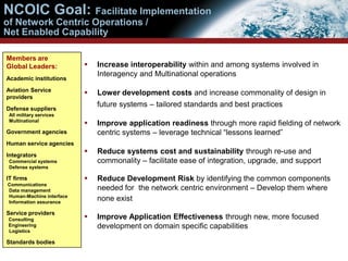 NCOIC Overview | PDF