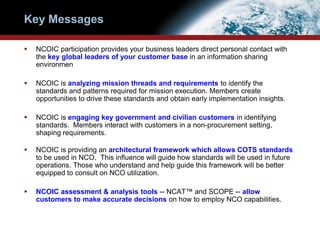 NCOIC Overview | PDF