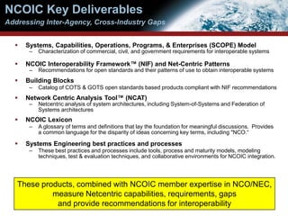 NCOIC Overview | PDF