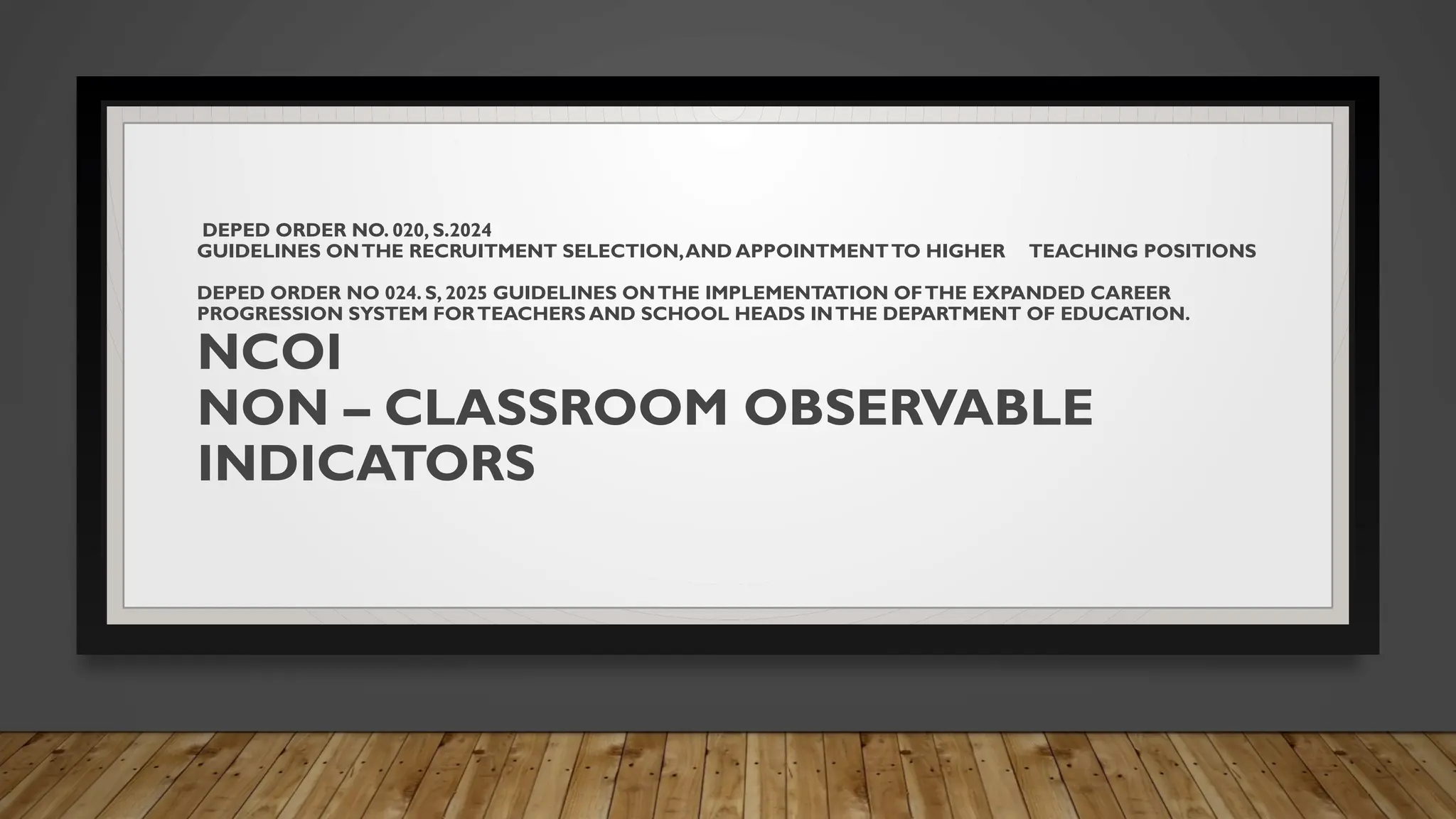 NCOI deped latest [Autosaved] powerpoint | PPTX