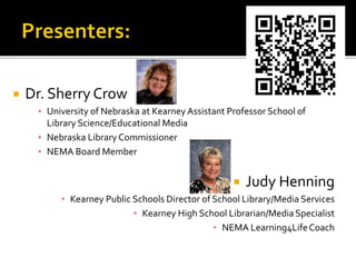 NCompass Live: Learning4Life: AASL Standards for the 21st Century Learner | PPTX