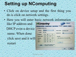 NComputing - A brief overview | PPTX
