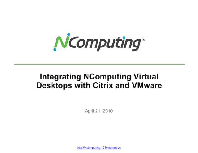 N computing with-vmware-citrix | PDF