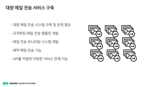 네이버클라우드플랫폼 온라인 교육 시리즈 - Cloud Outbound Mailer로 매일아침 뉴스받기(허창현 클라우드 솔루션 아키텍트) | PPT