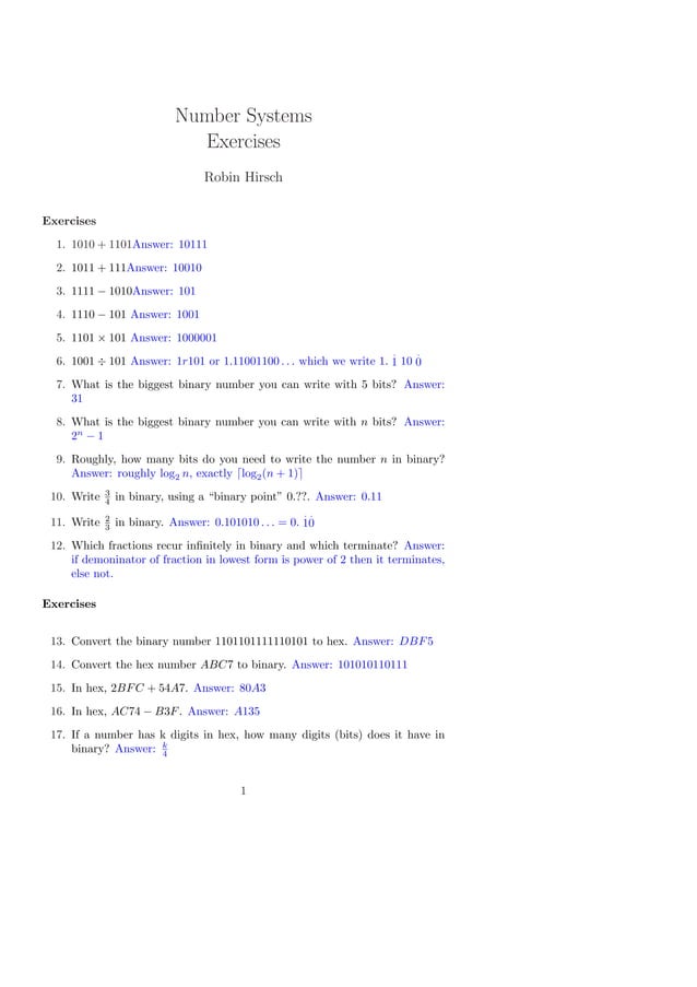 Ncp computer appls num sys3 pramod | PDF