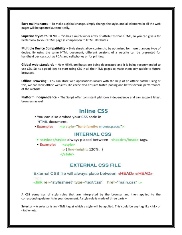 Ncp computer appls web tech asish | PDF