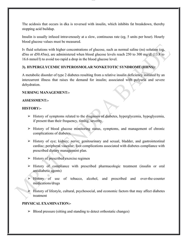 NURSING CARE PLAN Diabetes Mellitus PDF | PDF | Diabetes | Diseases and ...