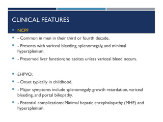 gastroenterology NCPF_vs_EHPVO_Presentation.pptx | Blood Disorders ...