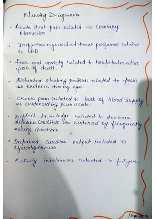 NCP on Angina Pectoris | PDF