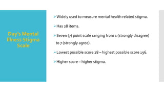 Stigma towards mental disorders in Bangladesh: findings from a ...