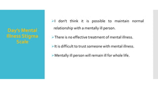 Stigma towards mental disorders in Bangladesh: findings from a ...