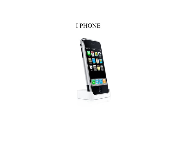 iphone presentation | PPT