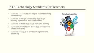 NCPTS & ISTE STANDARDS | PPTX