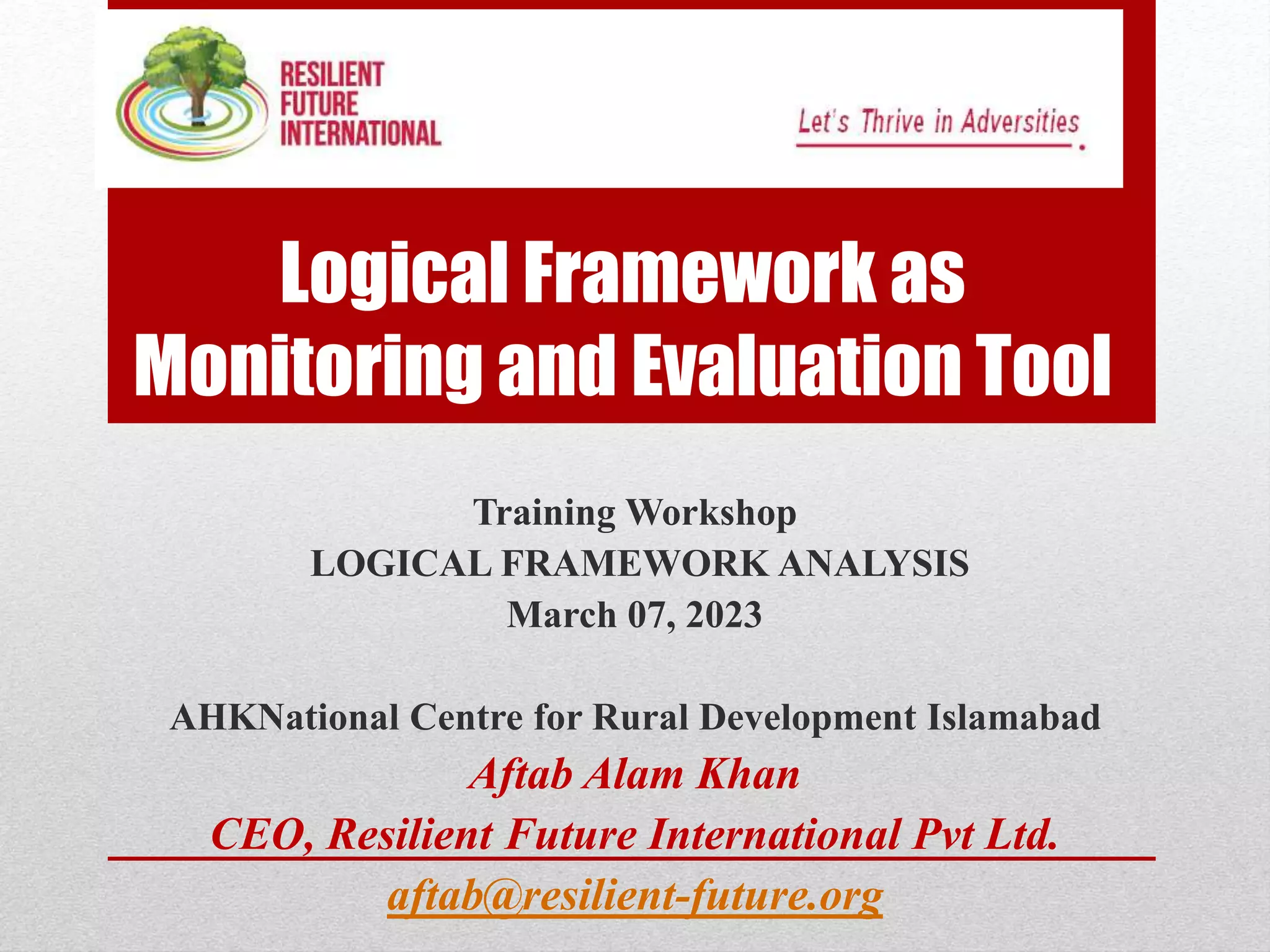 NCRD LFA as M&E Tool Budgeting and Work Planning 7-3-23.pptx