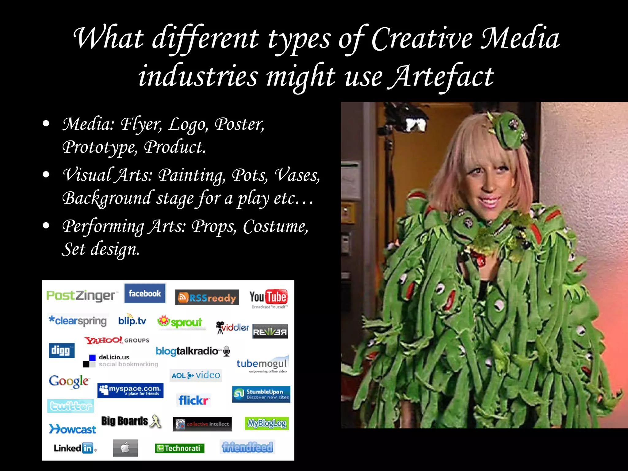 Artefact Presentation Ppt