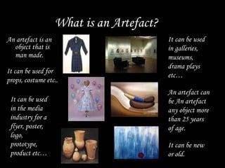 Artefact - Presentation | PPT