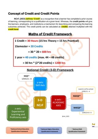 National Credit Framework (NCrF) Notes.pdf