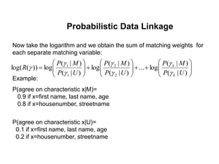 Introduction to Data Linkage | PPTX