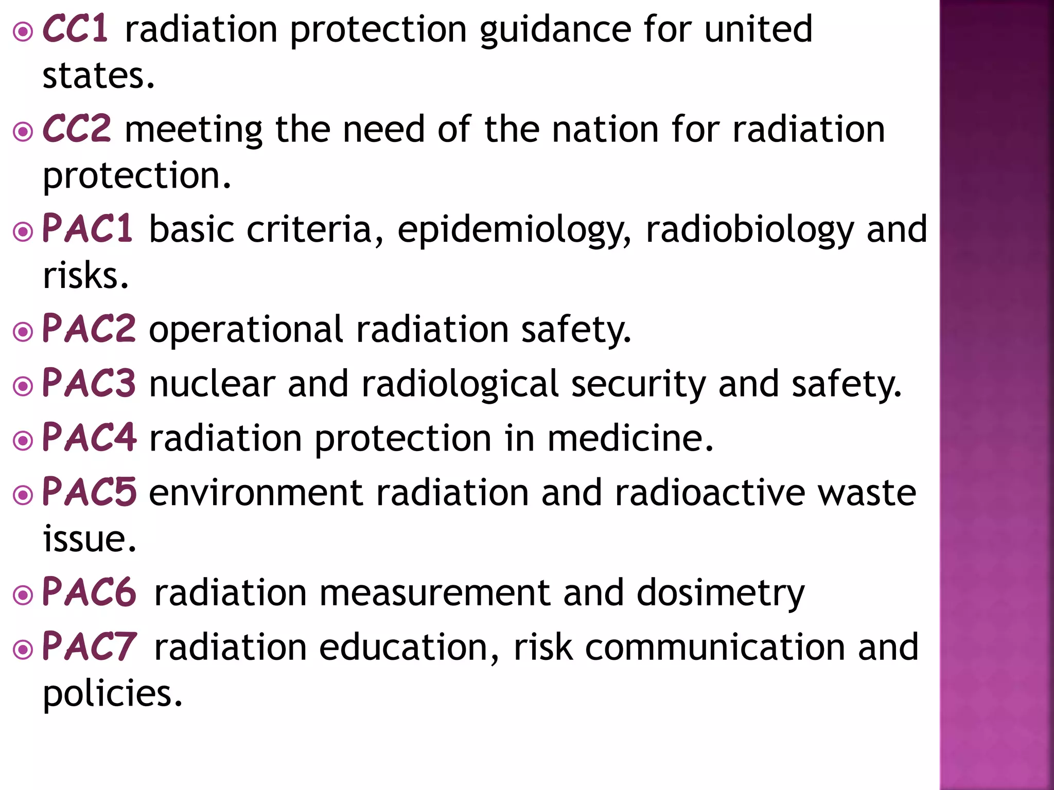 NCRP National Council On Radiation Protection | PPTX