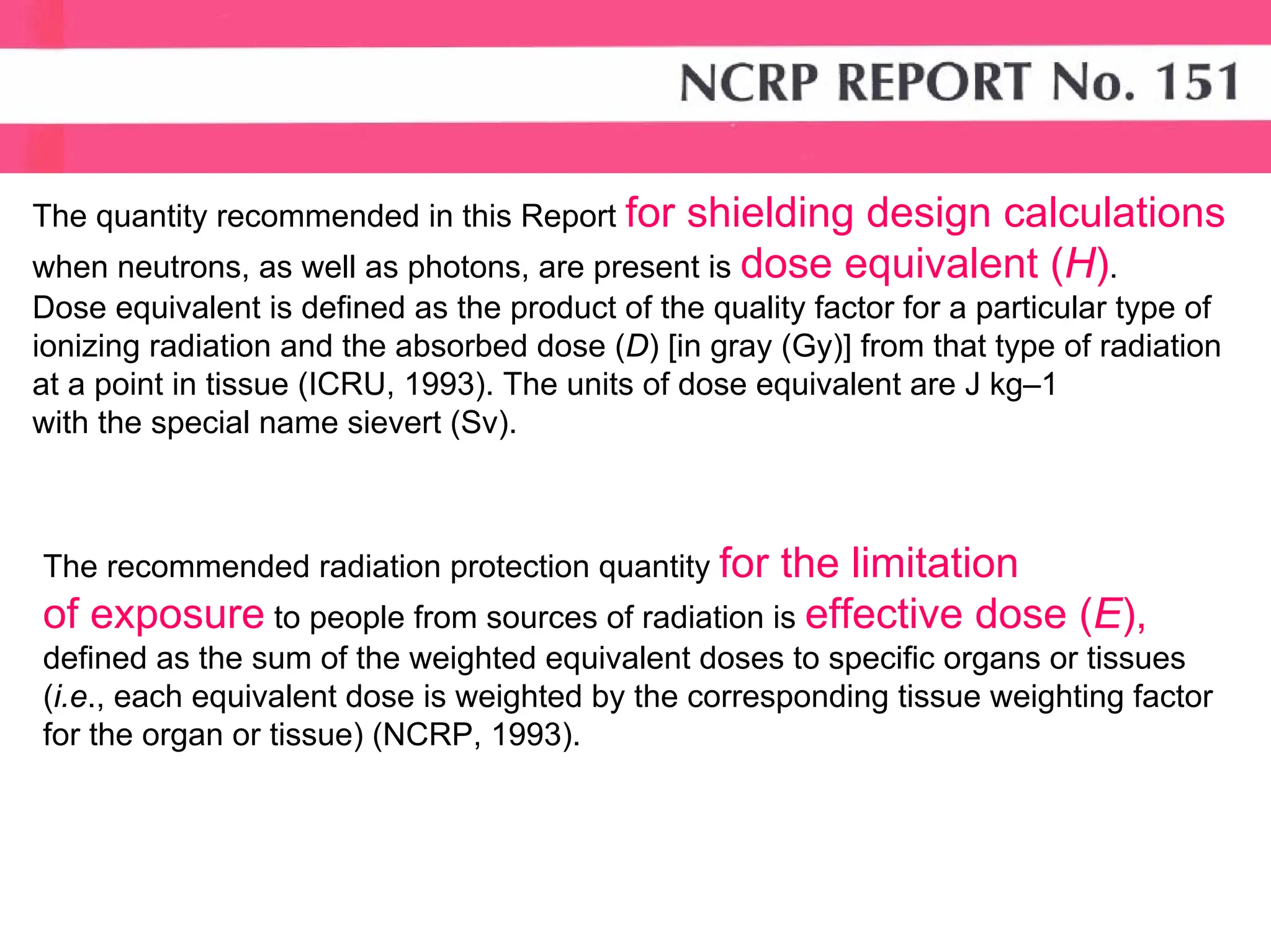 NCRP_151_Structure Shielding Design and Evaluation for MV | PDF